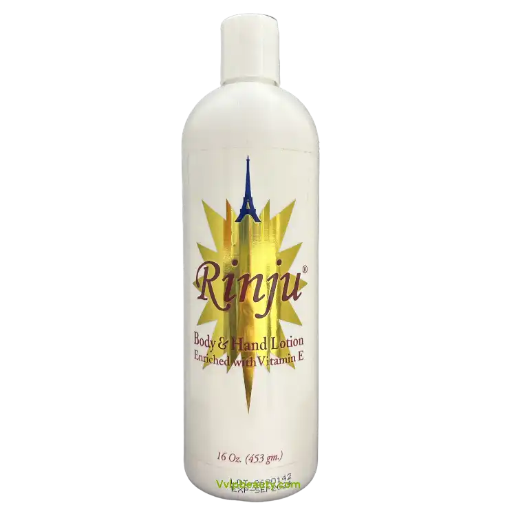 Rinju Body & Hand Lotion Enriched With Vitamin-E 16 oz.