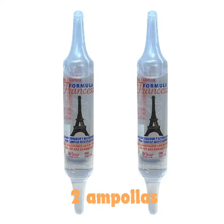 Star Bio Complex Bioactivo French Formula 2 ampollas – High Shine Hair