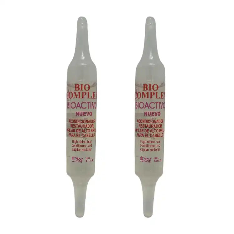 Star Bio Complex Ampoules/ampollas High Shine Hair Conditioner 0.61 Oz