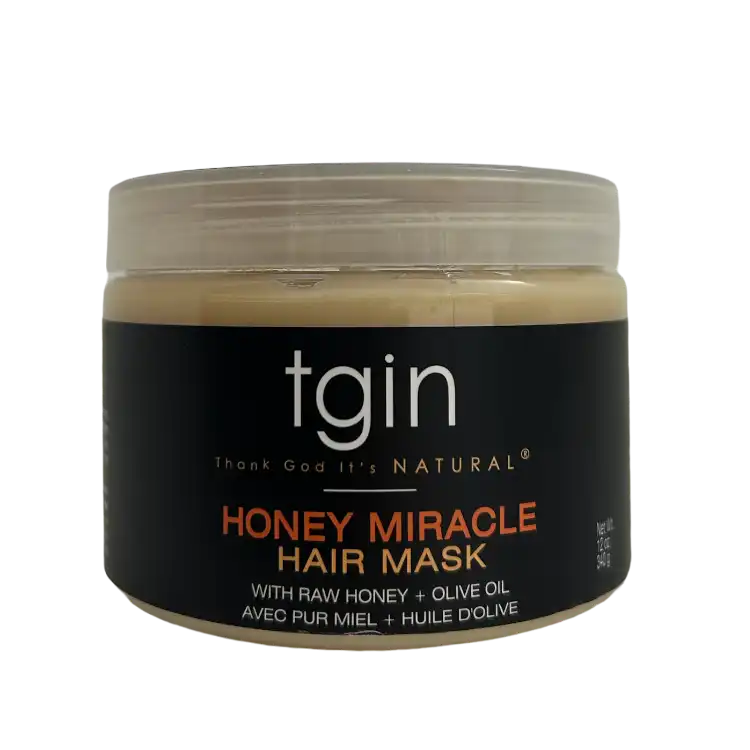 TGIN Honey Miracle Hair Mask with Raw Honey & Olive Oil Deep Condition