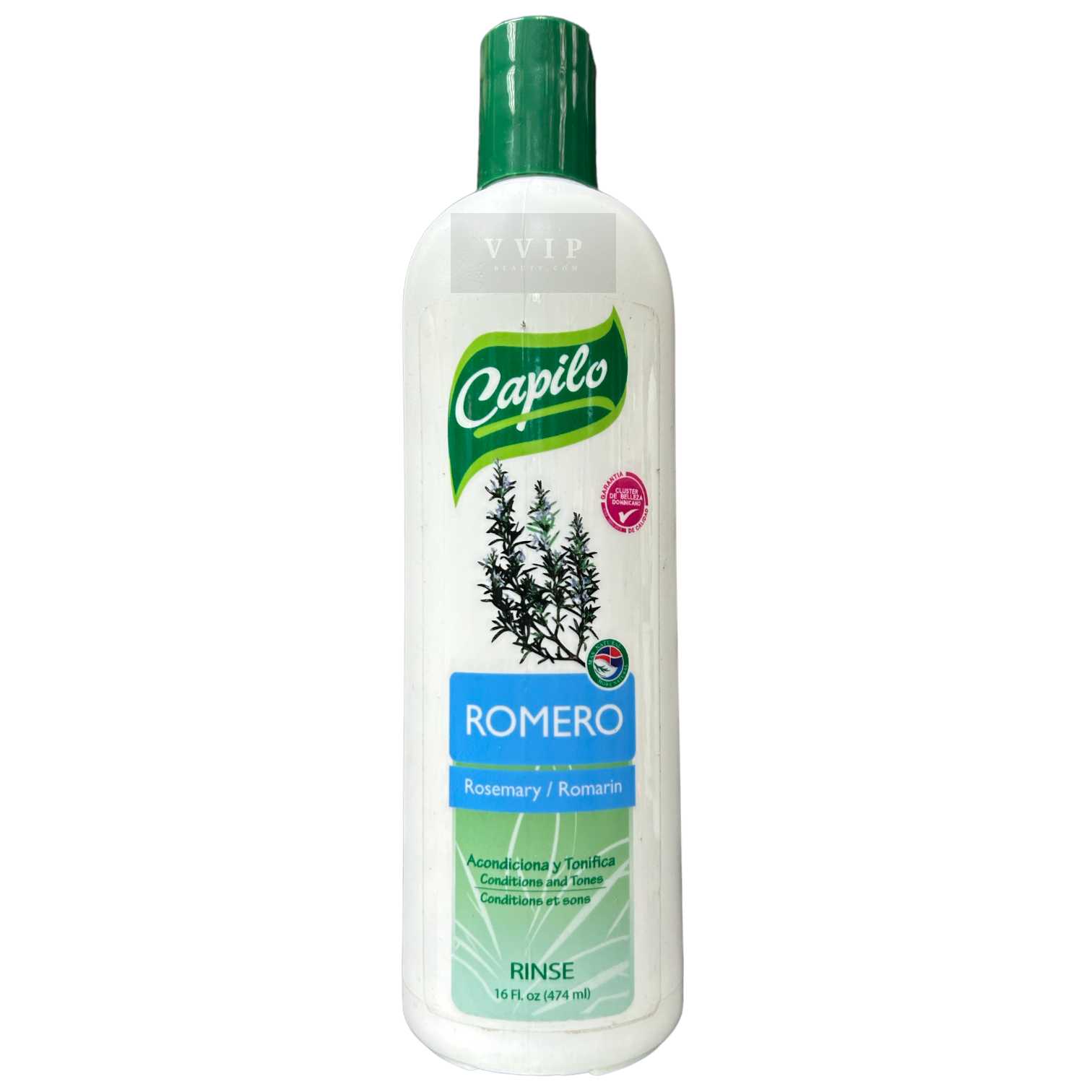 Capilo Conditions and Tones Conditioner - Rosemary (Romero) 16 oz (141