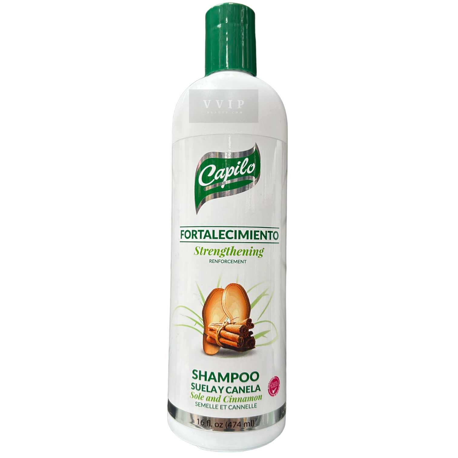 Capilo Strengthening Shampoo - Sole and Cinnamon (Suela y Canela) 16 o