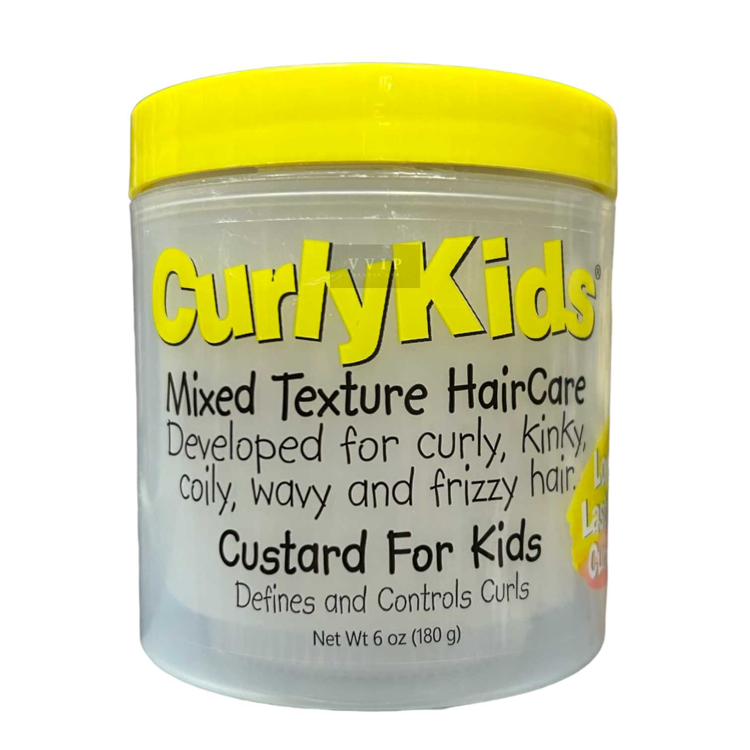 CurlyKids Custard For Kids- Defines and Controls Curls 6 oz 10709