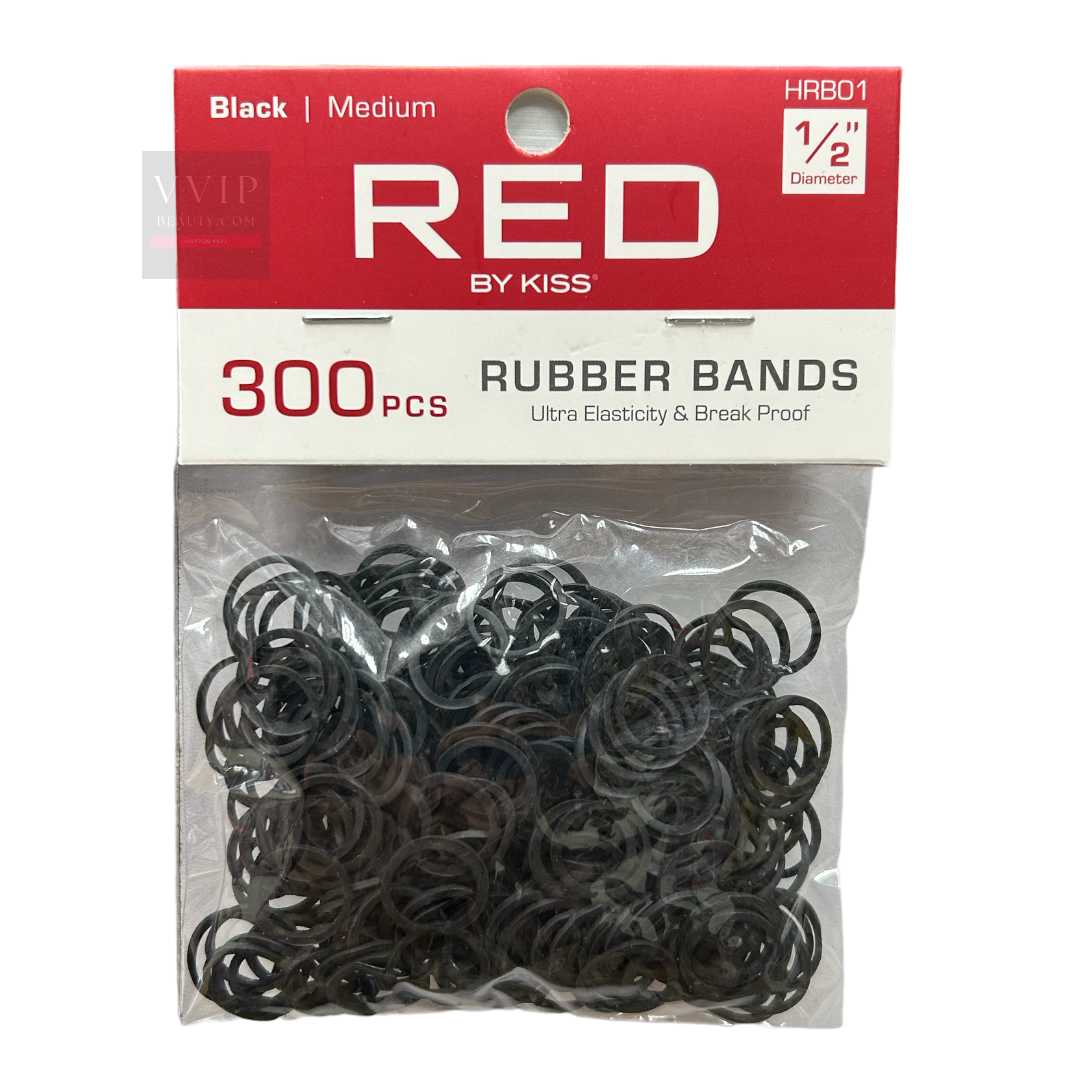 RED RUBBER BAND MEDIUM 300 PCS