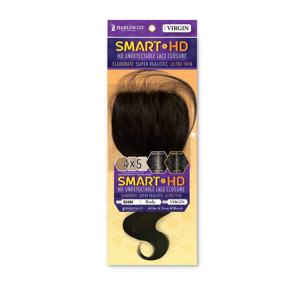 SMART HD LACE CLOSURE 4×5 (Body)-12"